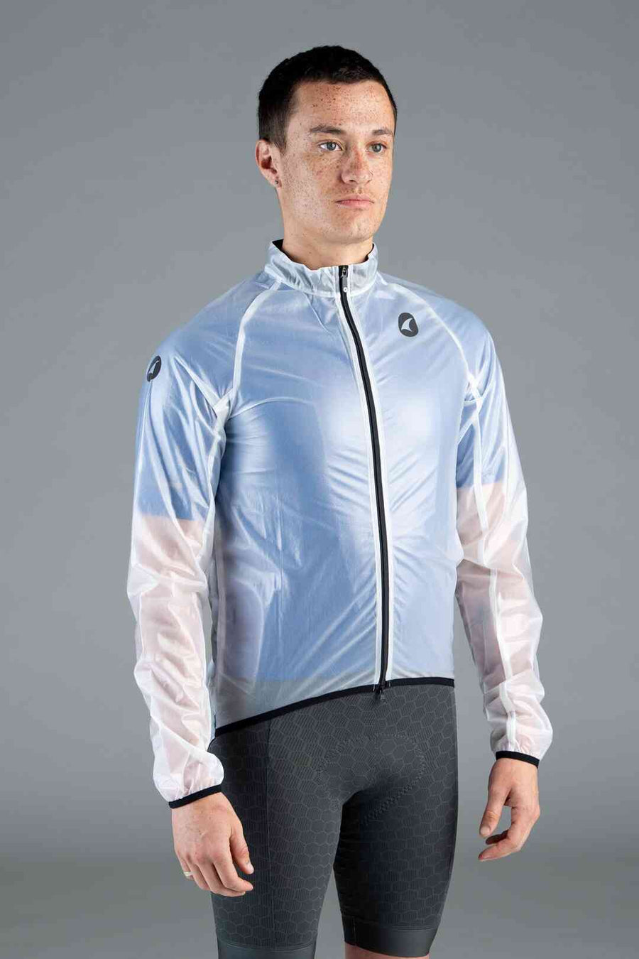 Lightweight Packable Cycling Rain Jacket Men's | Pactimo