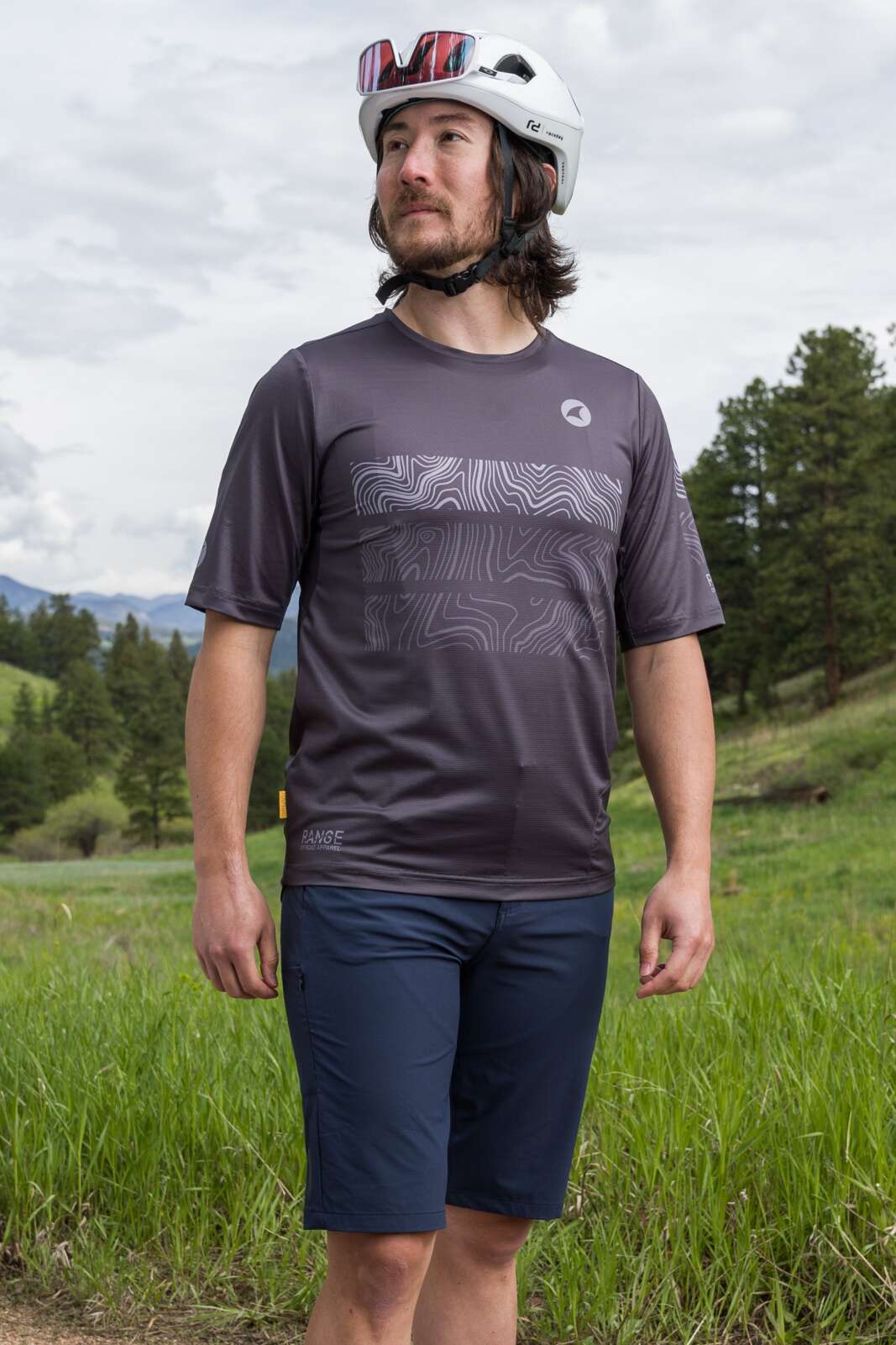 Men's Navy Mountain Bike Shorts | Range Trail Collection | Pactimo