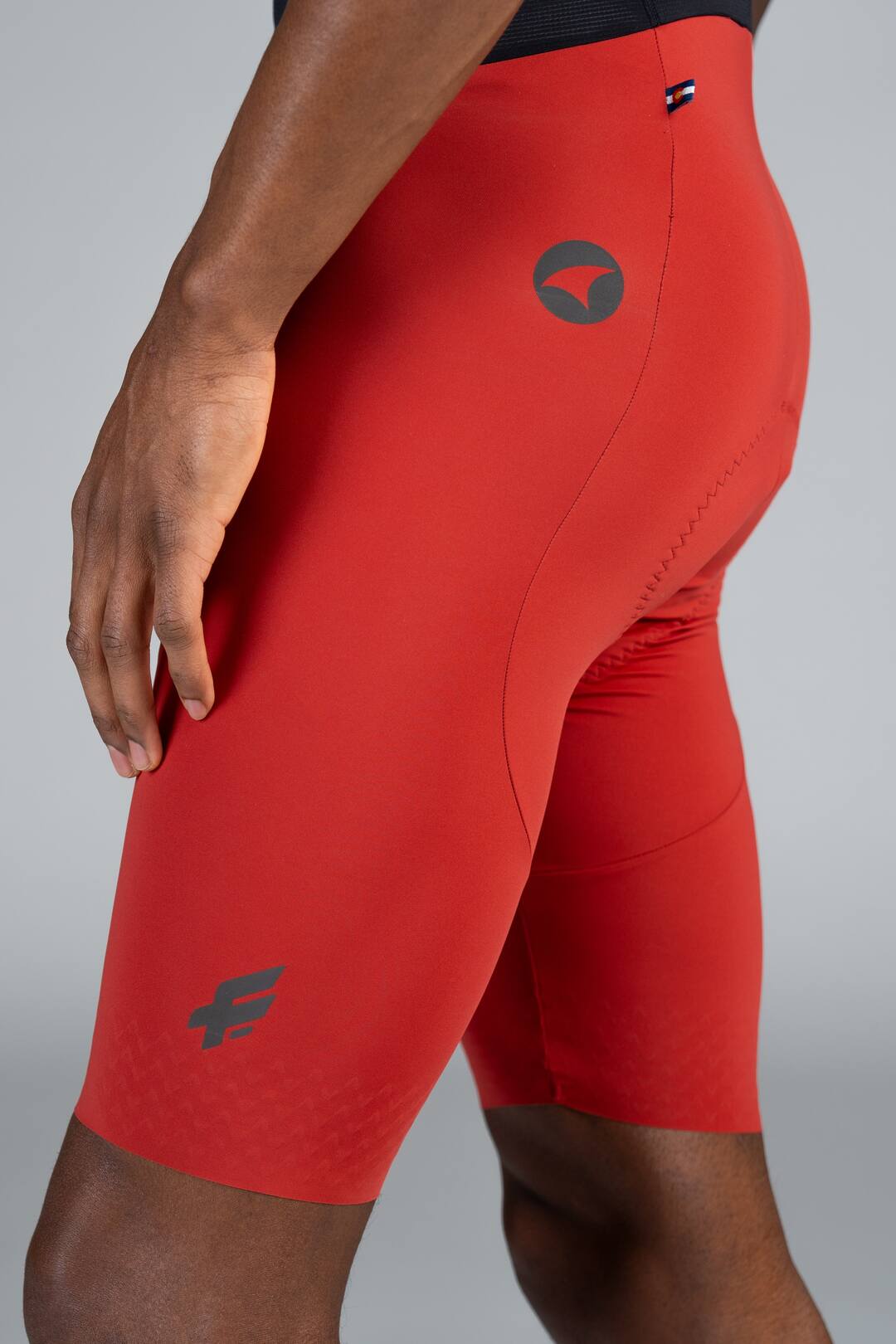 Men's Black Featherweight Flyte Cycling Bibs | Pactimo