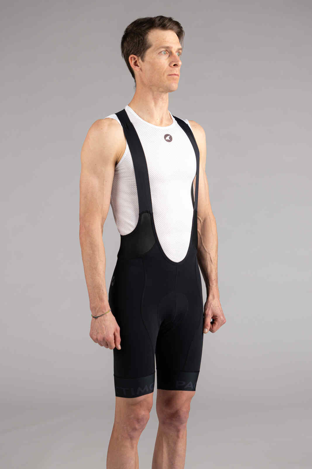 Men's Black Long Distance Cycling Bibs | Ascent Pro | Pactimo