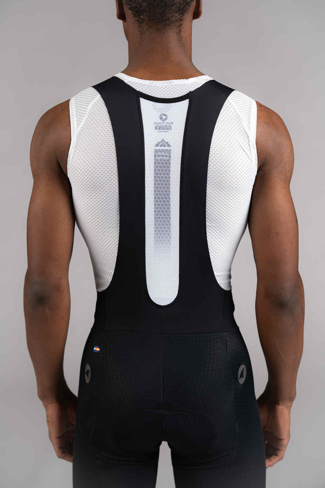 Men's Compression Cycling Bibs | Black Long Length Bibs | Pactimo