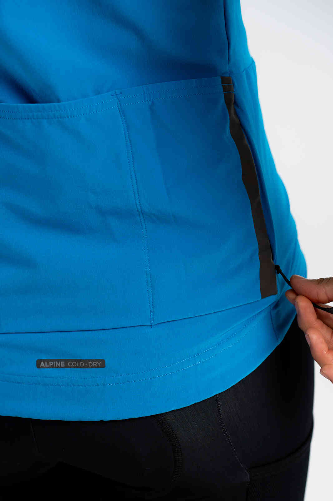 Blue Winter Cycling Vest for Women | Alpine Polartec® | Pactimo