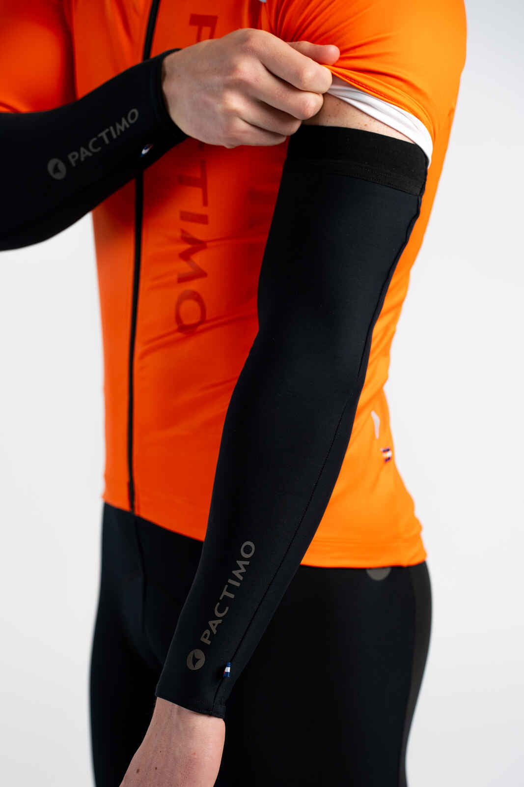 Water-Repelling Cycling Arm Warmers for Wet Weather | Pactimo