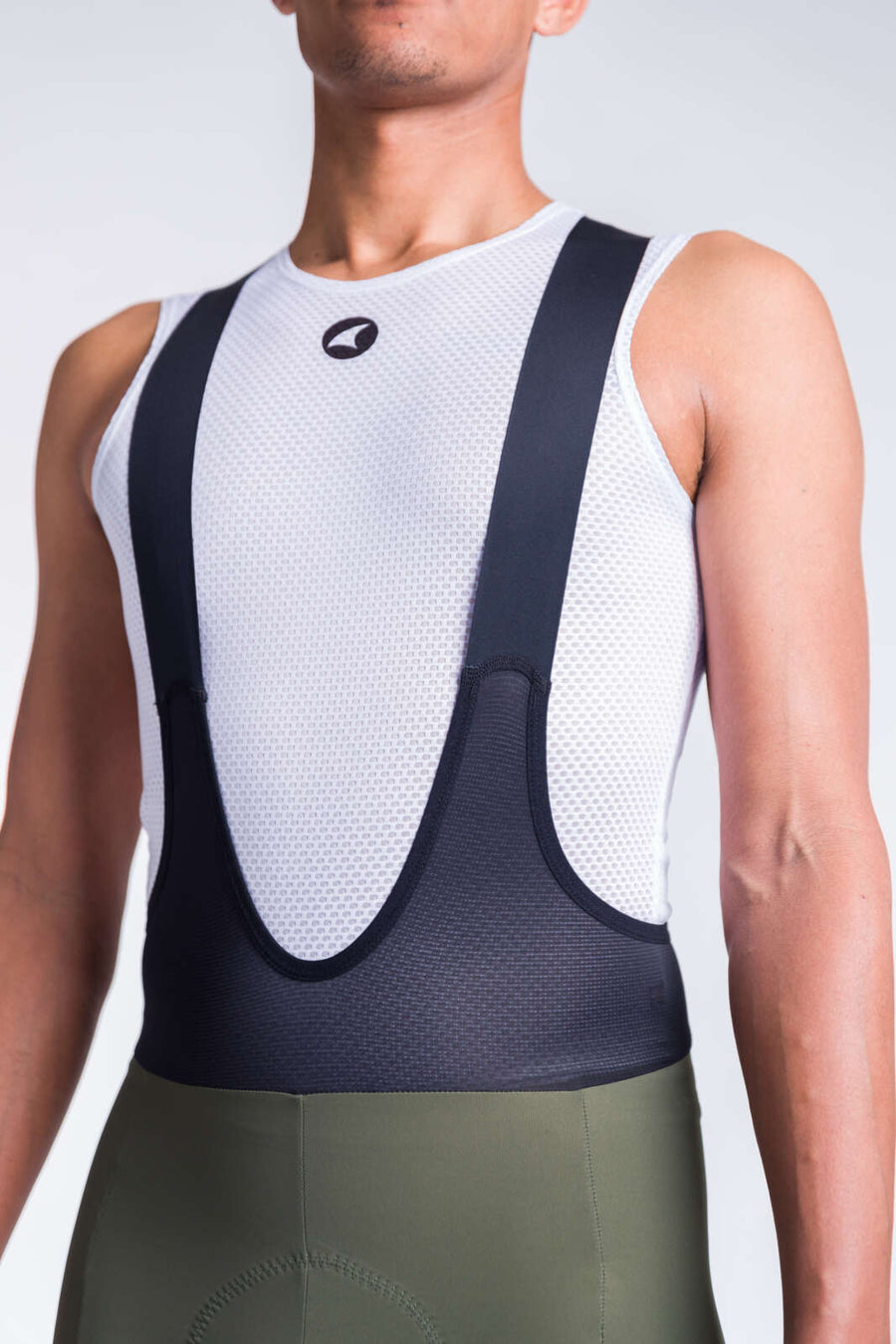 Men's Black Featherweight Flyte Cycling Bibs | Pactimo