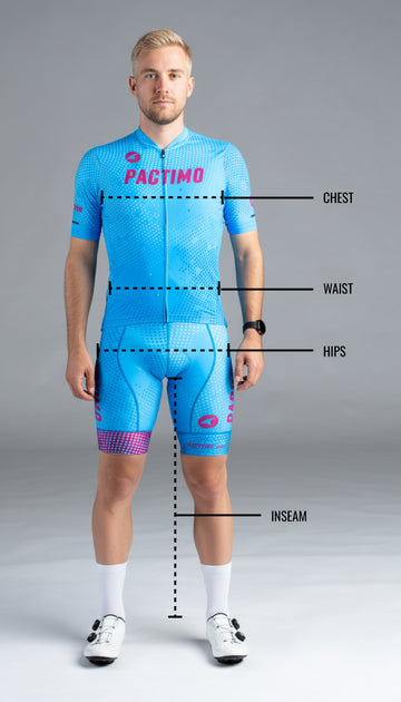 Pactimo Size Chart - Cycling Jerseys & Bibs for Men & Women - Pactimo